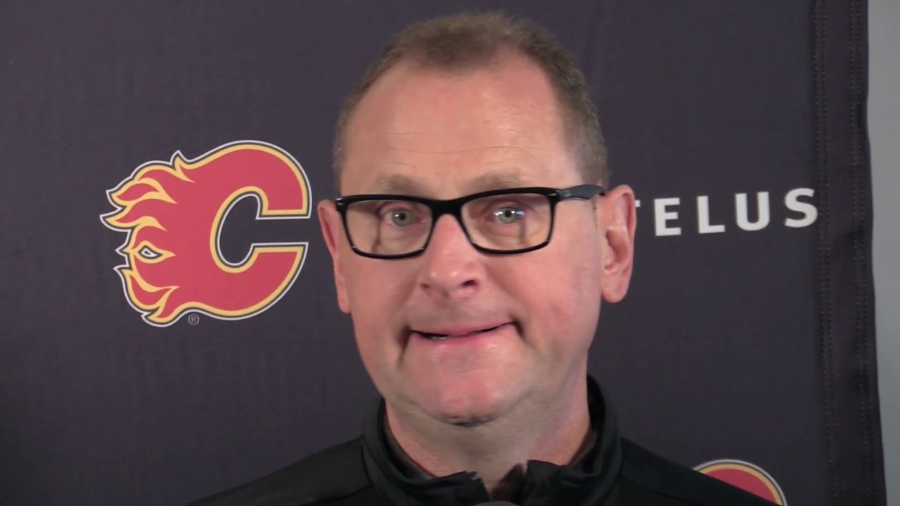 Flames GM Brad treliving talks 2019 season - YouTube