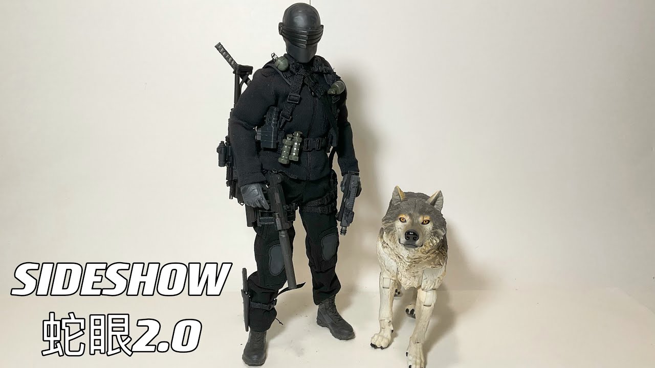 第11期：Sideshow 特种部队【12寸测评】蛇眼Gi Joe 1:6 2.0 Snake Eyes & Timber Review ...