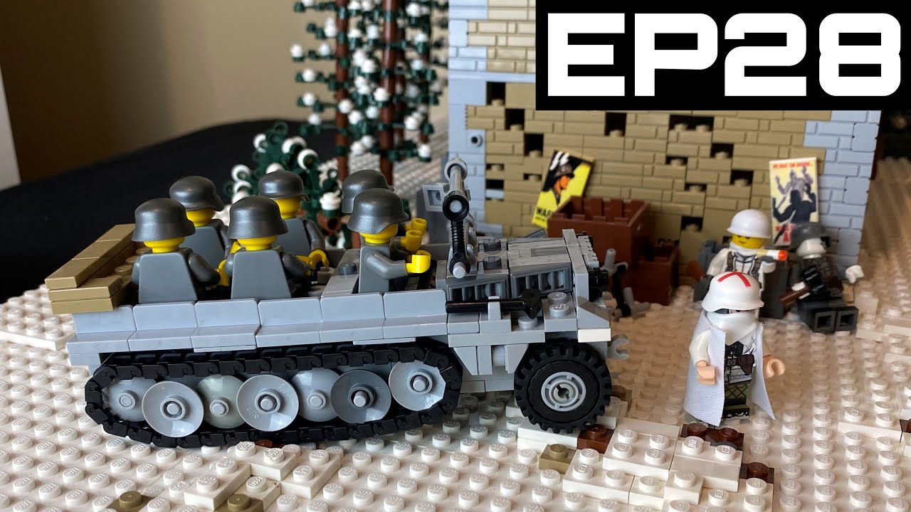 LEGO Battlefield 5: Battle of the Bulge in LEGO EP28: Sd. Kfz 10 German ...