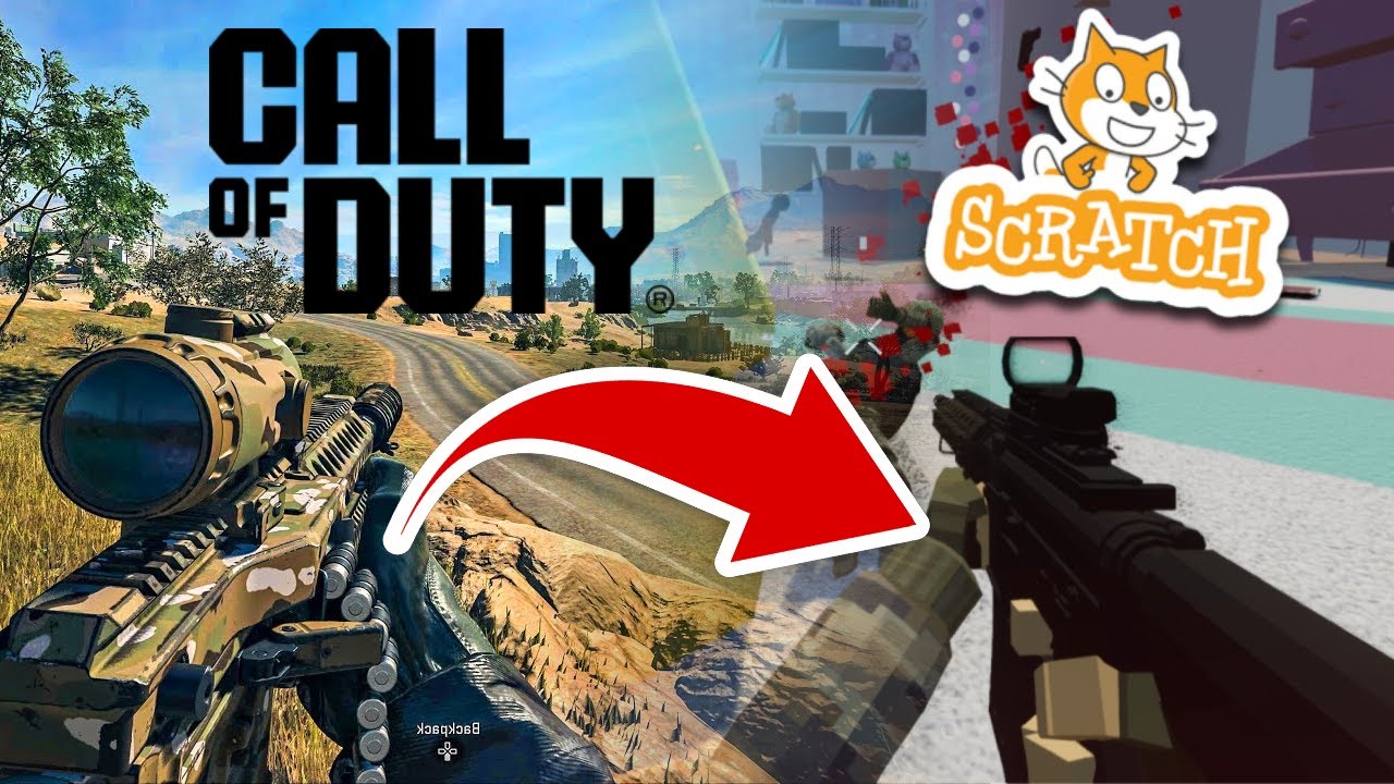 I Made Call of Duty in Scratch - YouTube