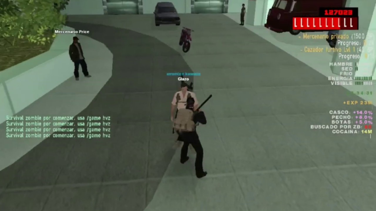 GTA Multigames -Glazo vulnerable en zombotech - YouTube