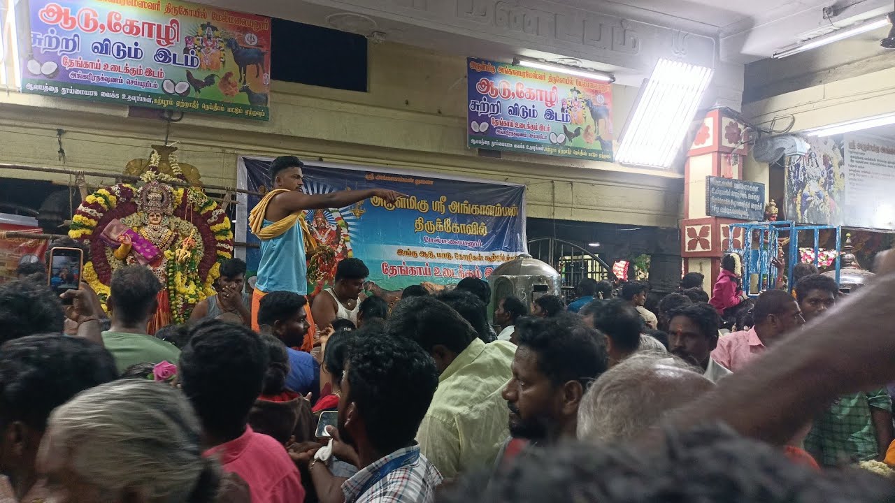 Mel Malayanur Angalamman Arul #மேல்மலையனூர் அங்காளம்மன் கோவிலில் ...