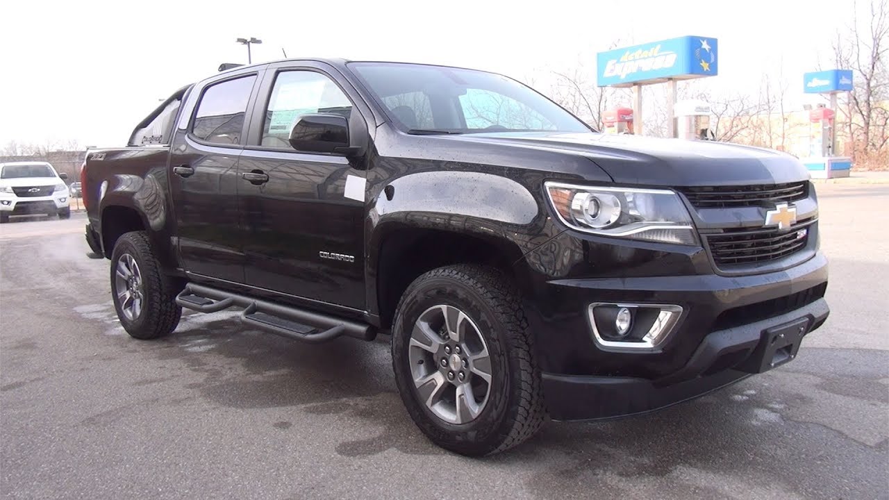 2018 CHEVROLET COLORADO CREW CAB SHORT BOX 4-WHEEL DRIVE Z71 - - YouTube