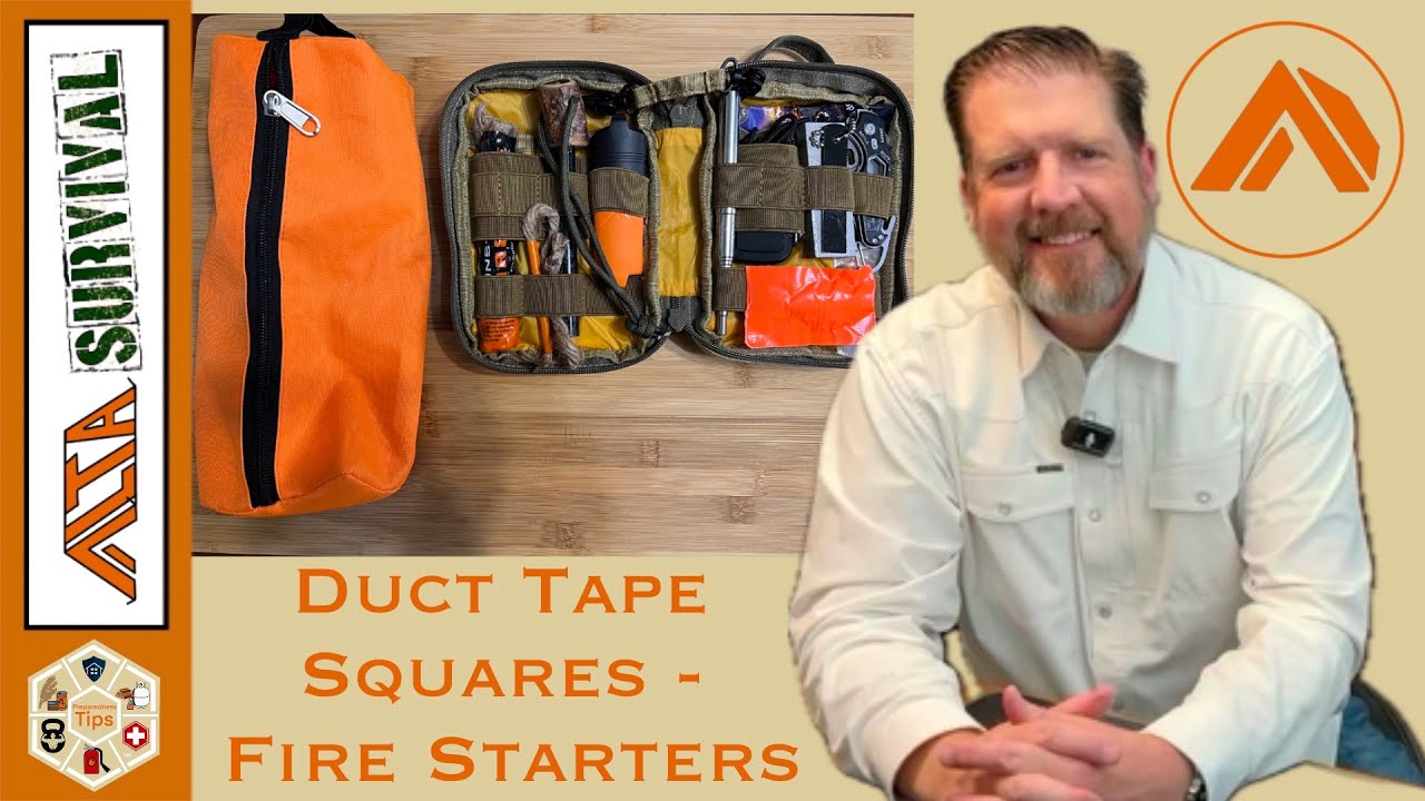 How to Make a Super Easy Survival Fire Starter! Preparedness Tip - YouTube