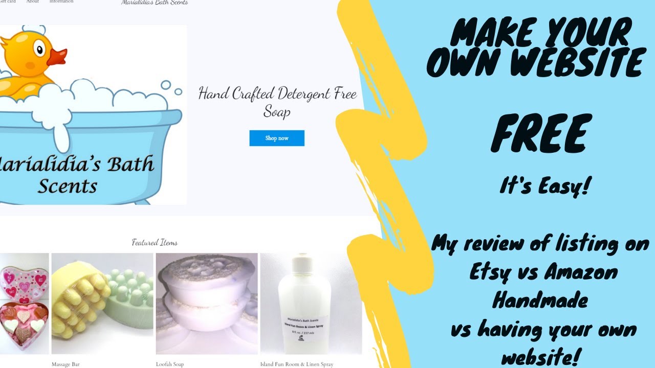 Build Your Own ECommerce Website FREE Vs Paying Fees Selling On Etsy Build Your Own ECommerce Website FREE Vs Paying Fees Selling On Etsy