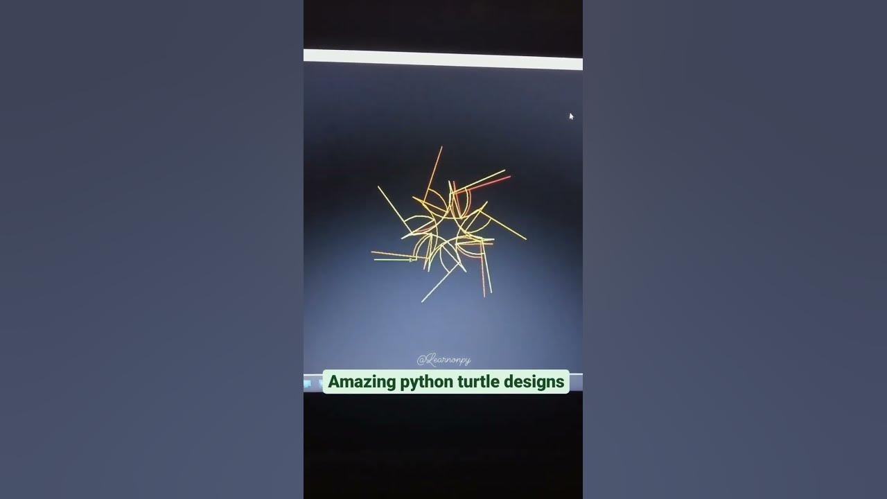 Python Turtle Graphics | Coding Status Video | Instagram Reels | - YouTube