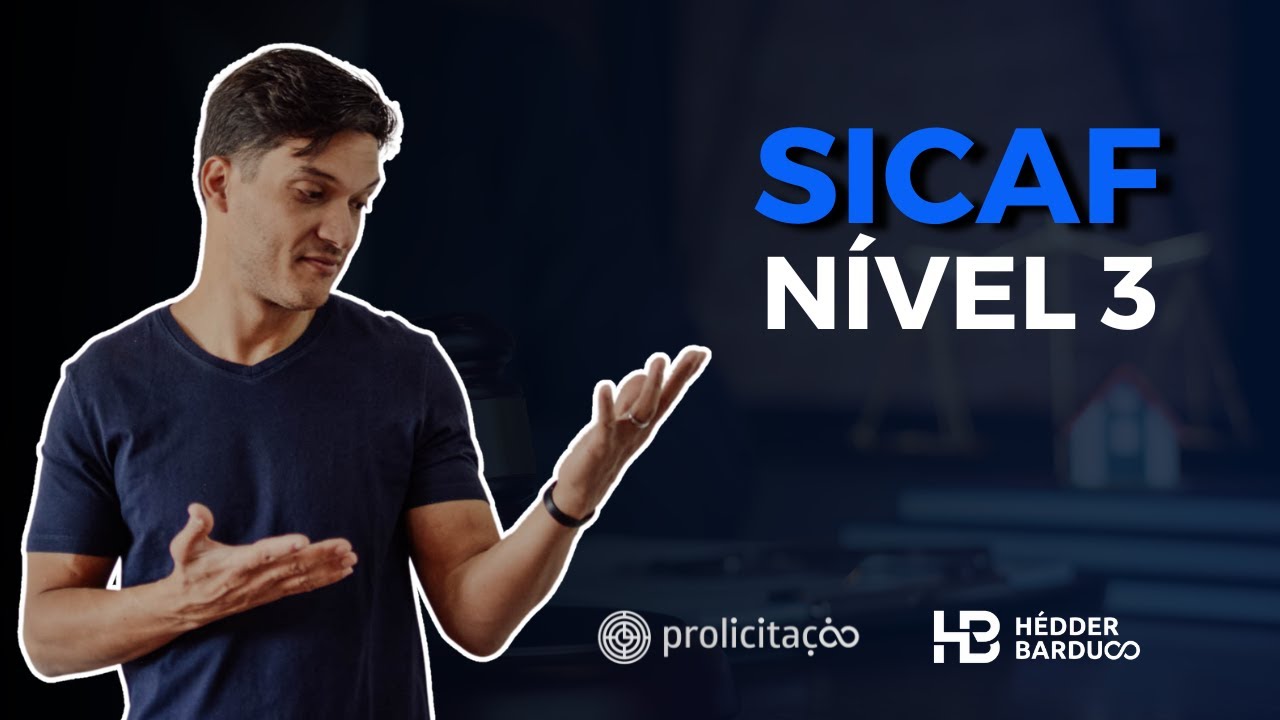 COMO FAZER O NÍVEL 3 DO SICAF DIGITAL? - YouTube