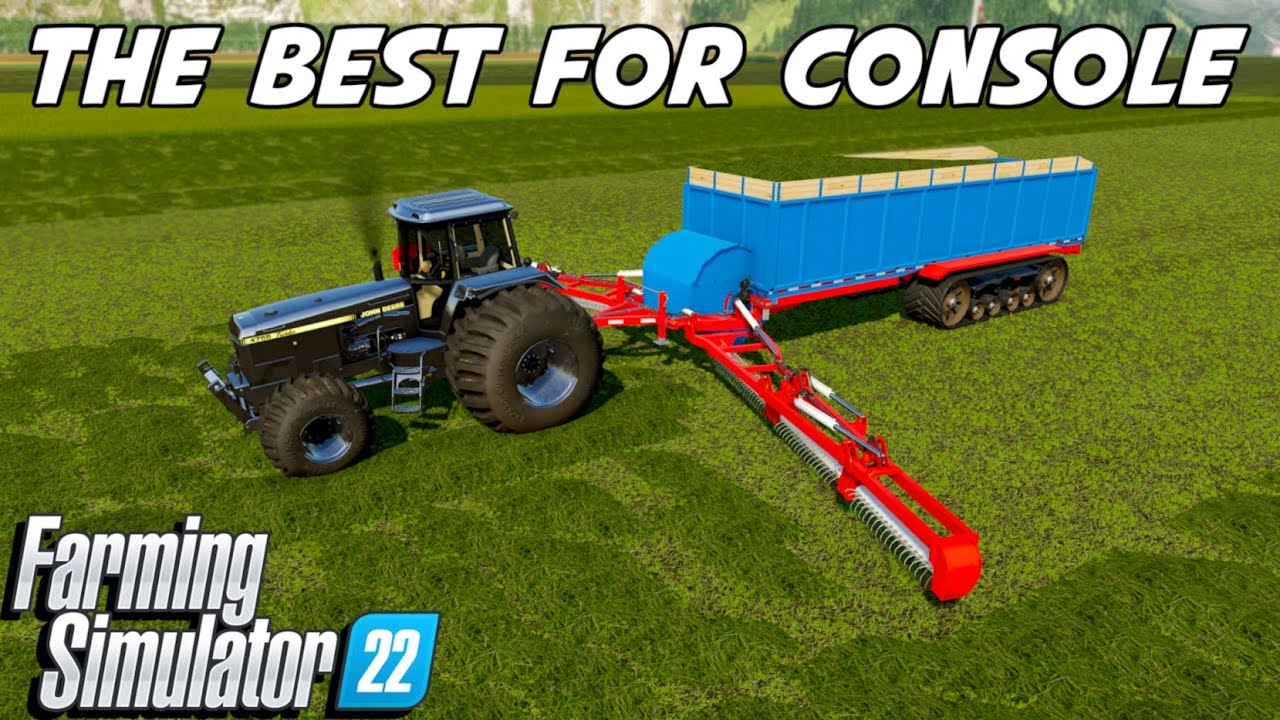 The Best Forage Wagon For Console | Farming Simulator 22 - YouTube