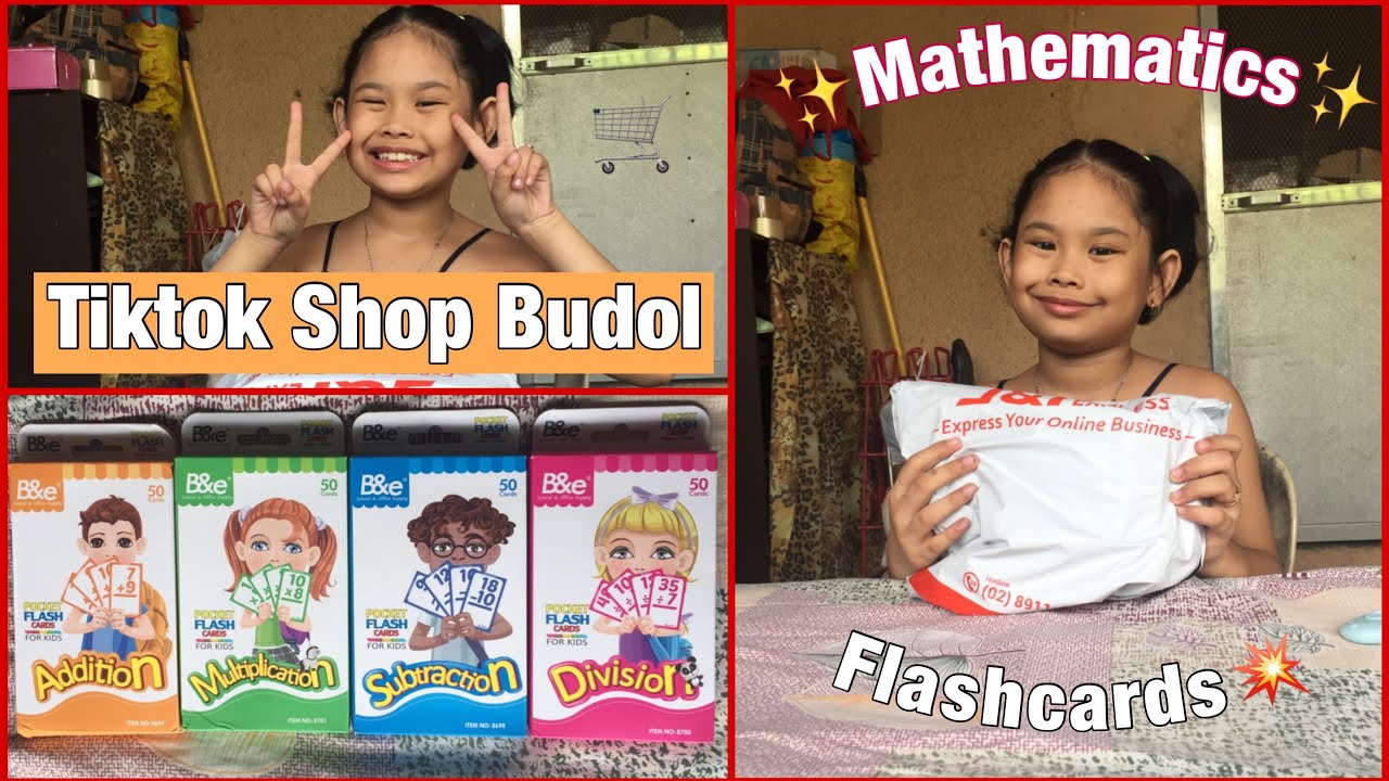 TIKTOK SHOP BUDOL | FLASHCARDS | HERA NOREEN VLOGS - YouTube