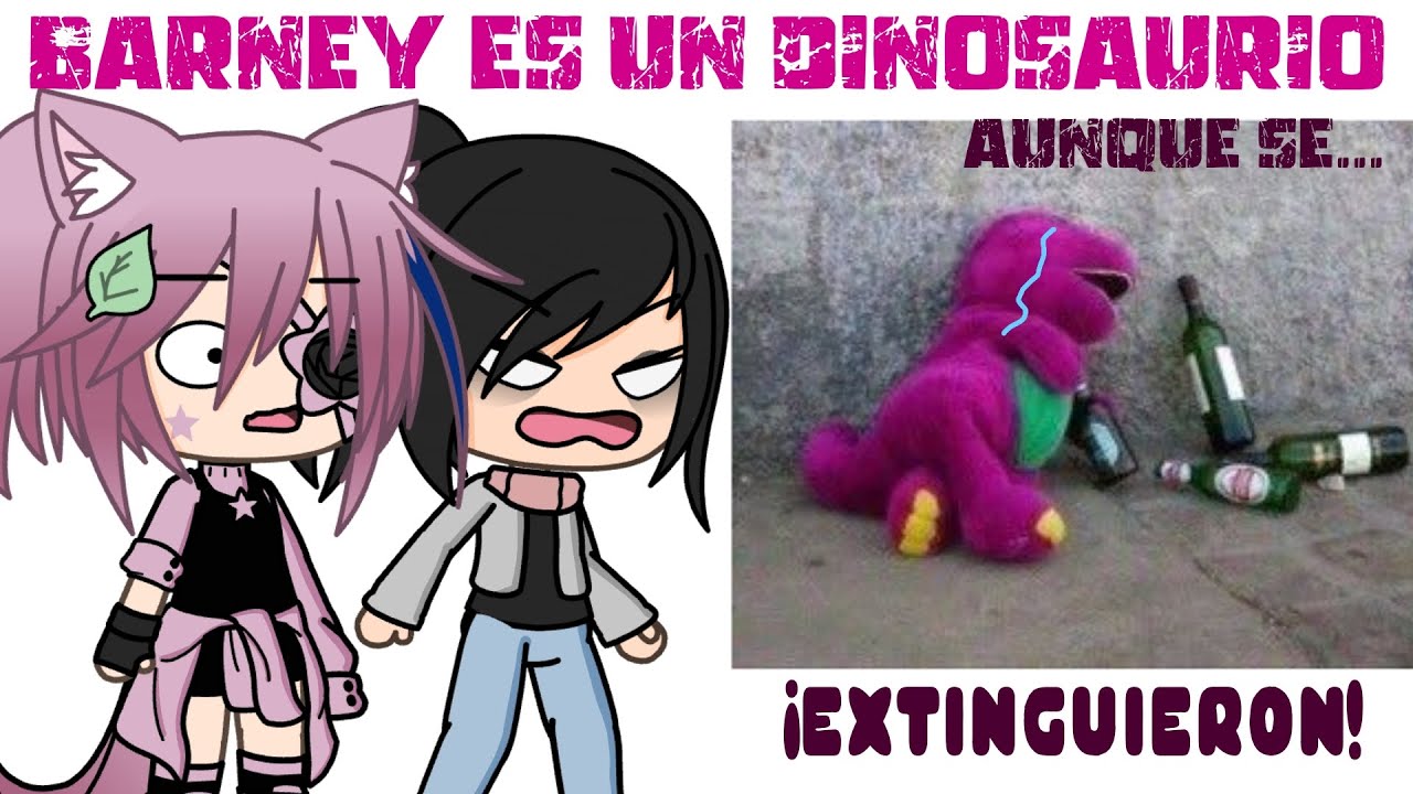Barney es un dinosaurio aunque se extinguieron//Meme//No Original ...