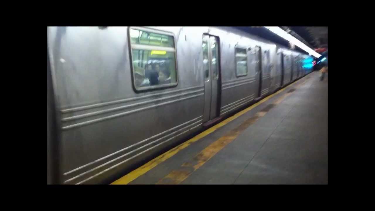 R46 R train leaving 36 Street (Queens) - YouTube