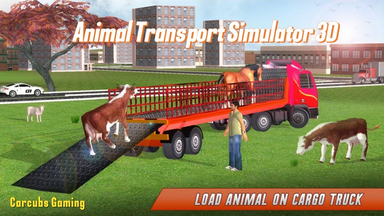 Animal Transport Simulator 3D - Farm Truck Driving - YouTube