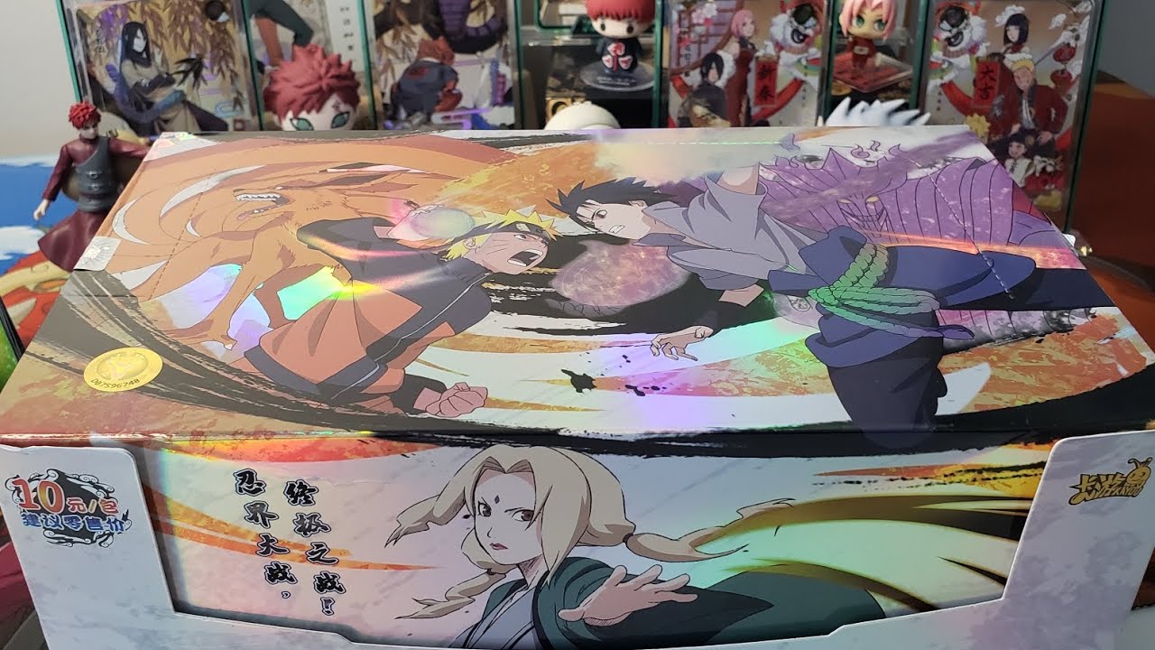 T4W2 Naruto Kayou Box Opening!!! NARUTO!!!! SASUKE!!! ...Tsunade Hime ...