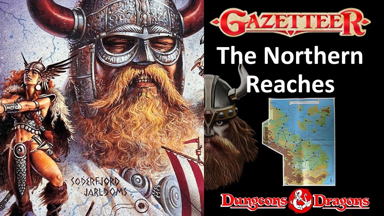 Gaz7 The Northern Reaches - the seventh BECMI Gazetteer set in the ...