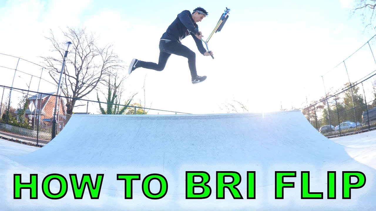 How To 180 BRI FLIP - YouTube