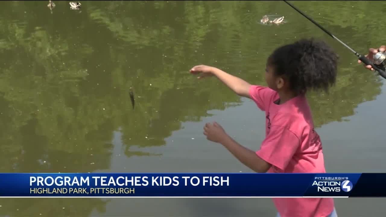 Let's go fishing: Program teaches kids to fish in Pittsburgh - YouTube