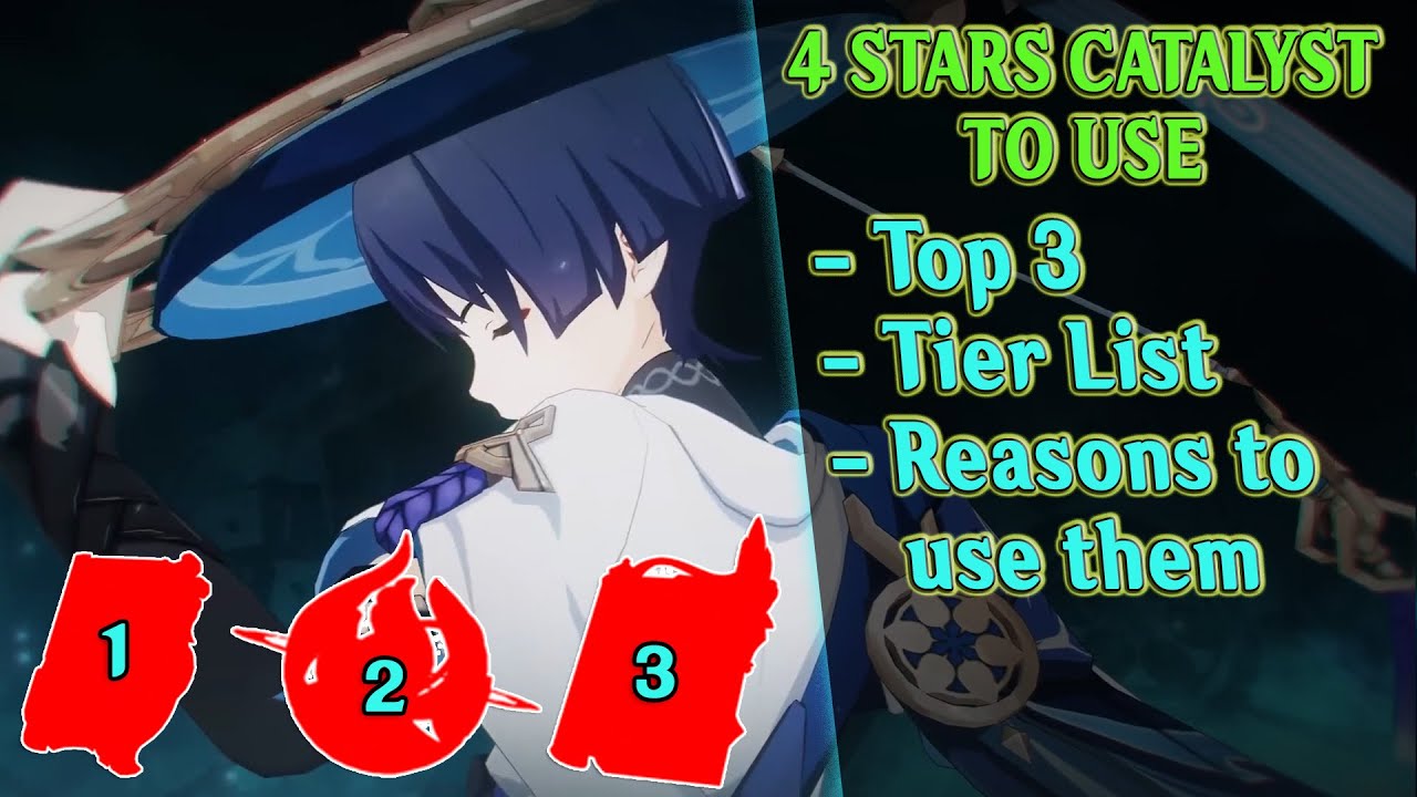 4 Stars Catalyst for The Wanderer - Genshin Impact Guide - - YouTube