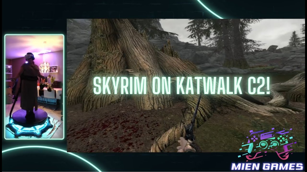 Skyrim on KAT WALK C2! - YouTube