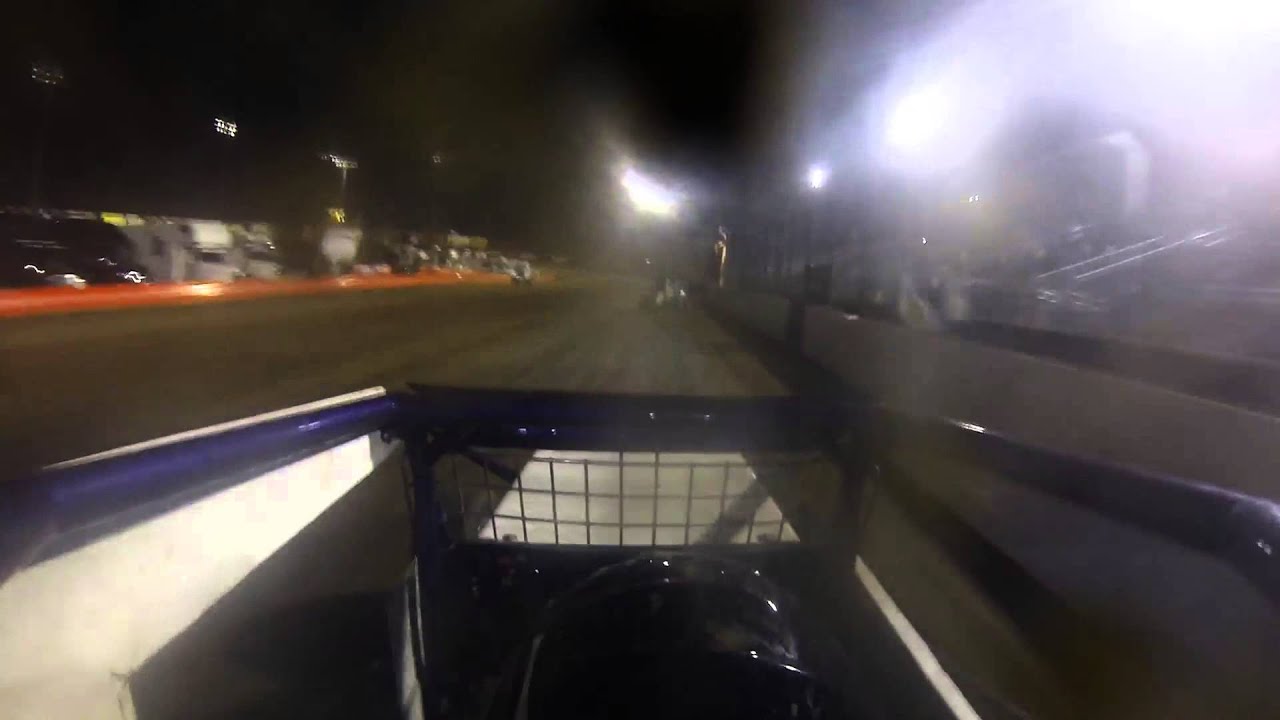 Jake Swanson | 360 Oval Nationals A-Main | 11-6-14 | GoPro On-Board ...