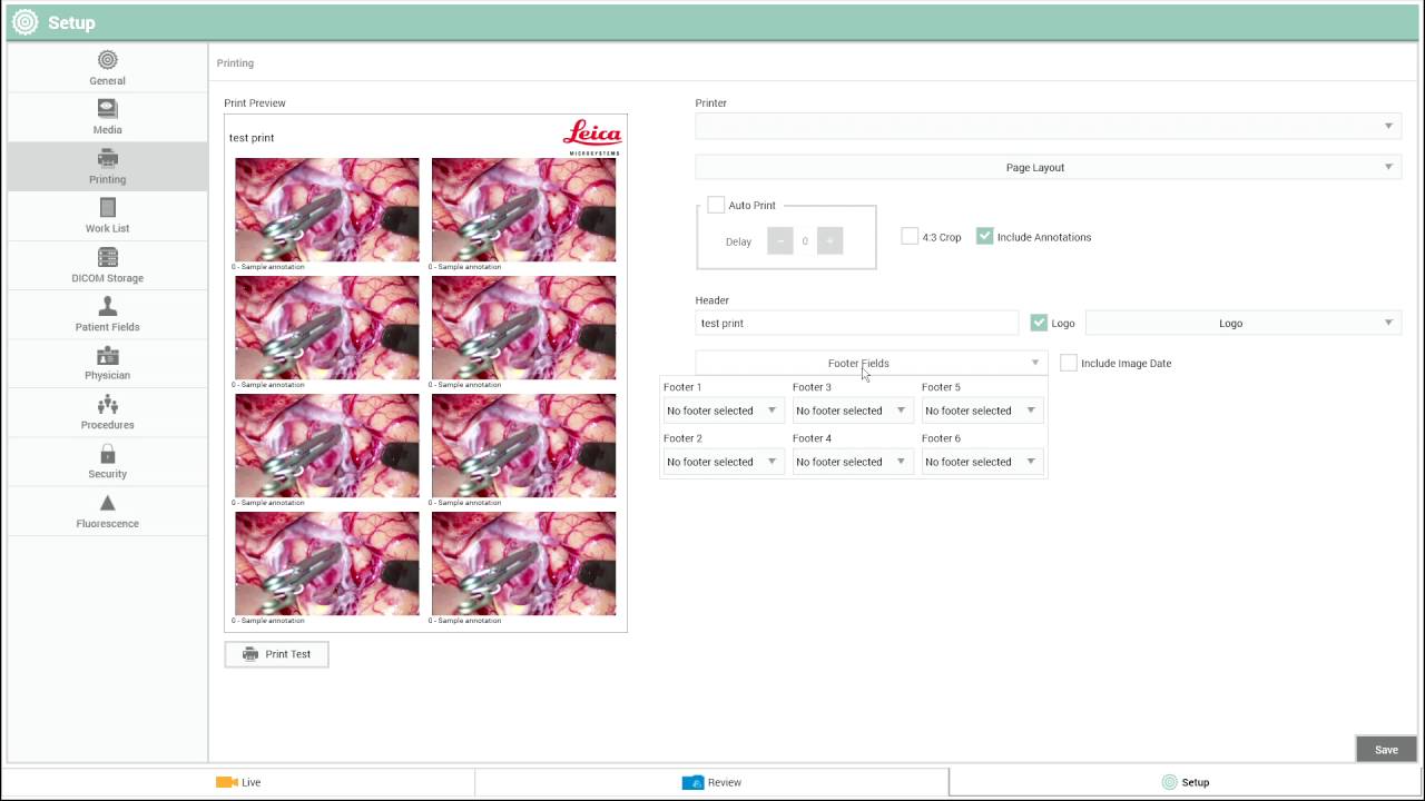 HDMD PRO - Setup Page (Printing Tab) - YouTube
