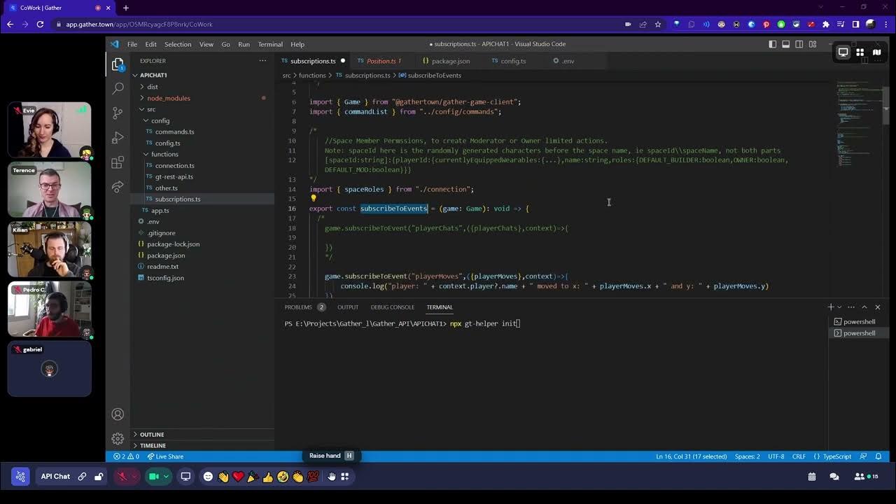 Mastering Gather.town's API: VSCode & GT-Helper in action - YouTube