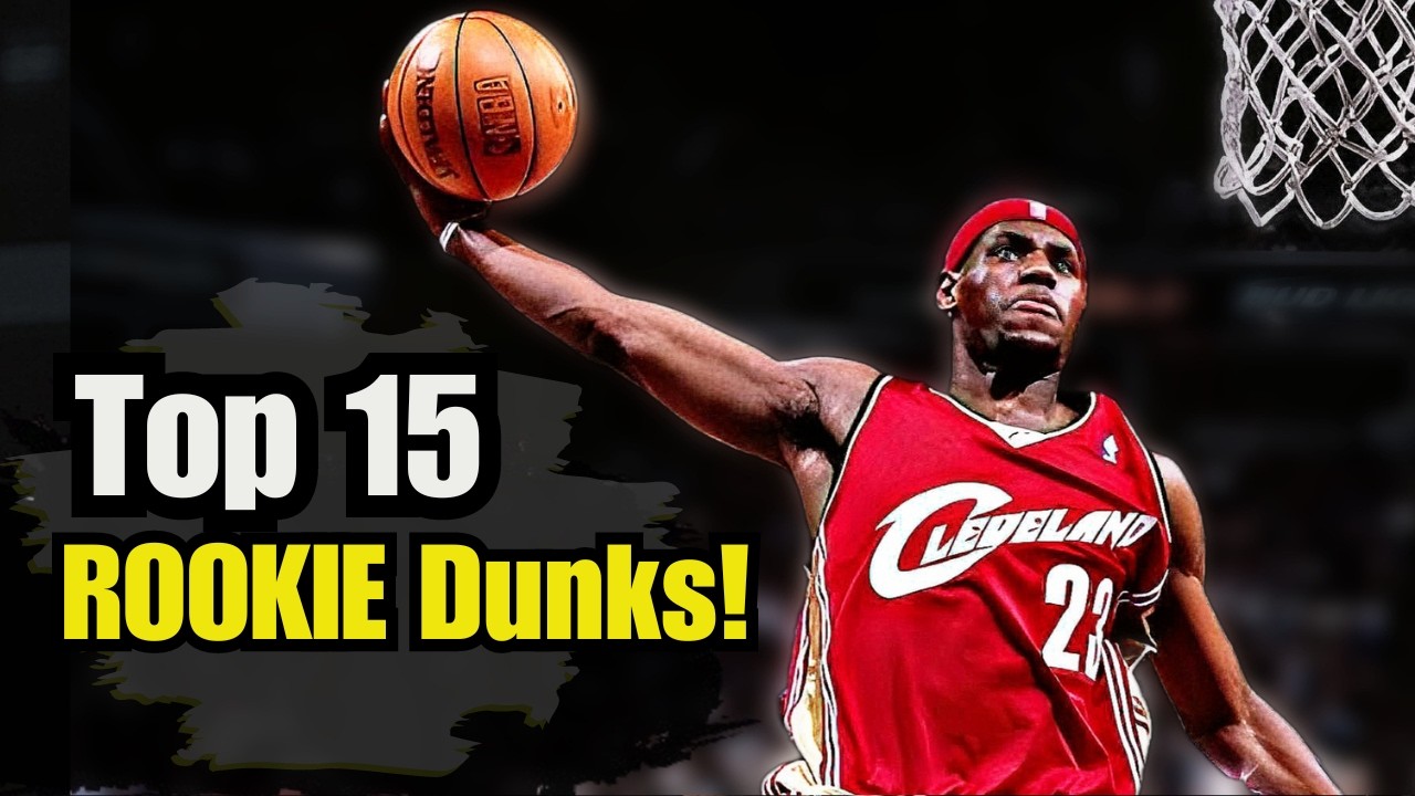 Top 15 Best Rookie DUNKS in NBA History - YouTube