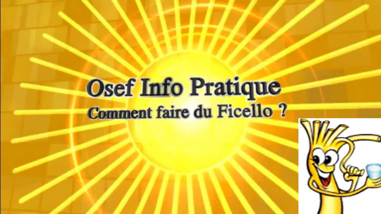 Comment faire du Ficello ? - YouTube