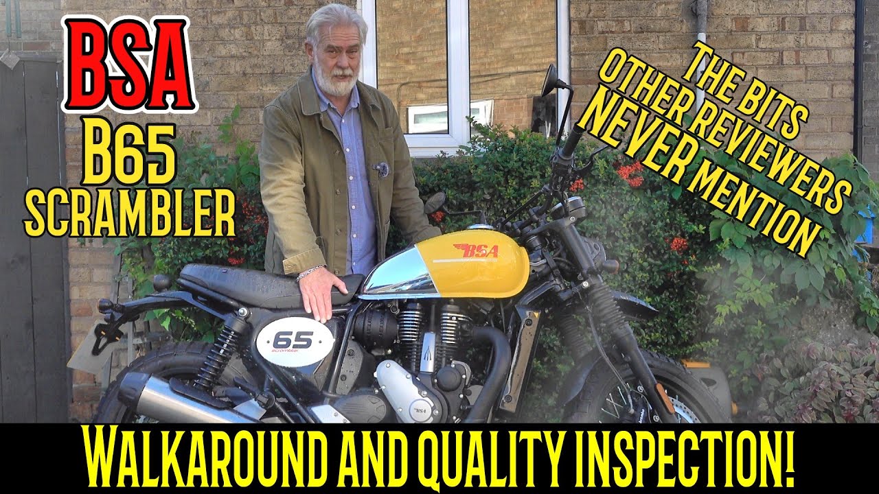BSA 650 scrambler/B65 quality check and walkaround. ITS ALL ABOUT ...