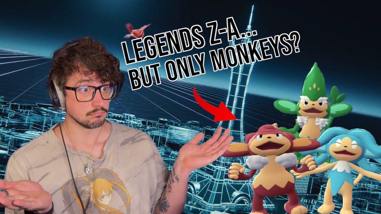 Legends Z-A with only monkey Pokemon??? - Hypotential - YouTube