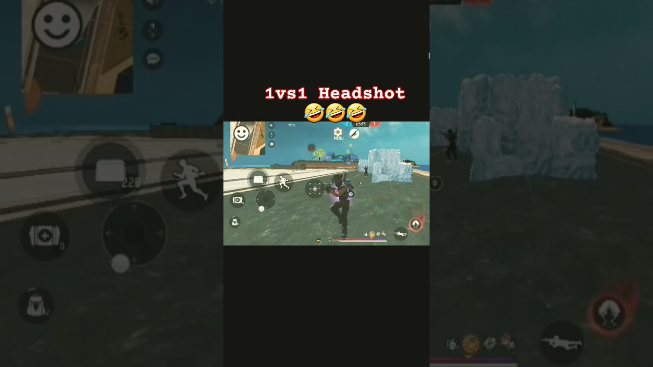 1vs1 Headshot 🤣🤣🤣 viral #short video #YouTube# channel #raghv# Gemnig #FF up# 76#please - YouTube