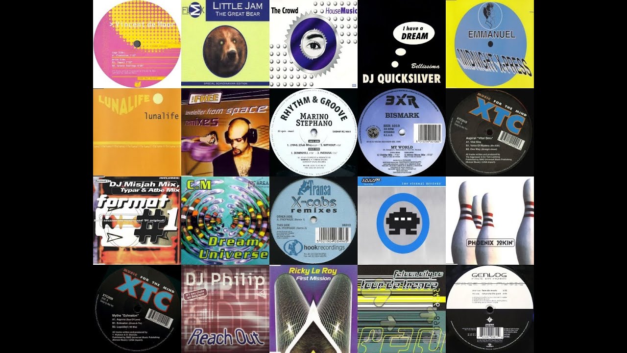 Trance Hits 1996 (part 1) - YouTube