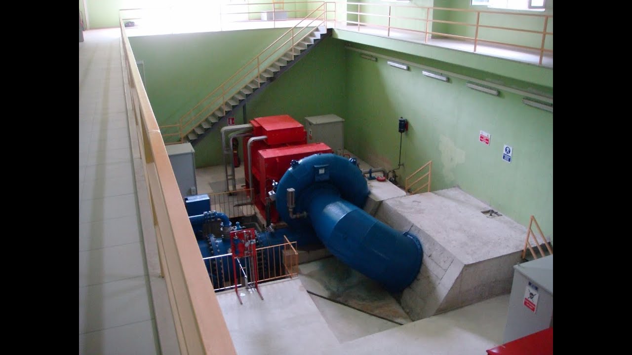 Hydropower plant, Power house - HES, Santral binası - YouTube