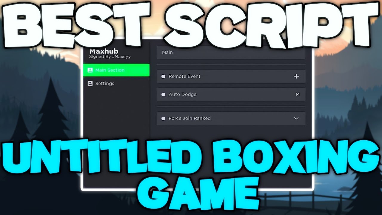 [Updated] Untitled Boxing Game OP New Script | MaxyHub - YouTube