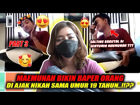COWO INI SALTING DI SENYUMIN MAEMUNAH SAMPE NGAJAK NIKAH ???| WE ARE PNY