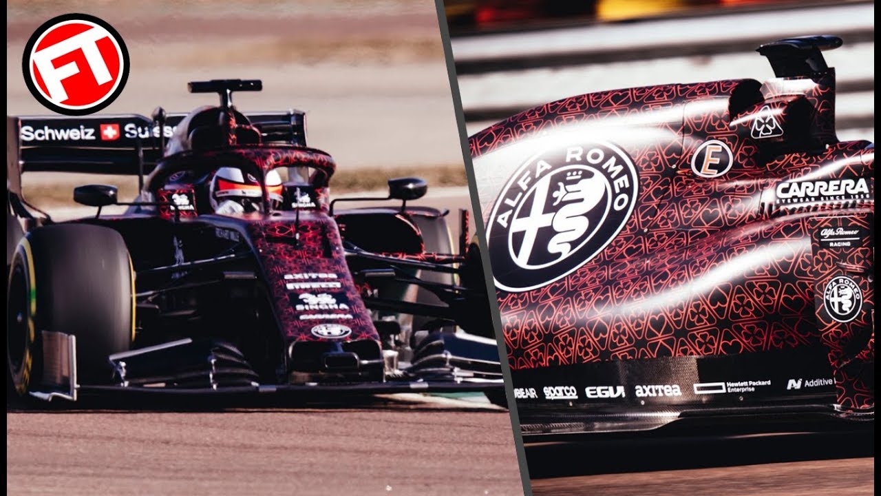 PRIMERAS IMAGENES!! ¡¡UNICO!! ALFA ROMEO RACING PONE EN PISTA SU NUEVO ...