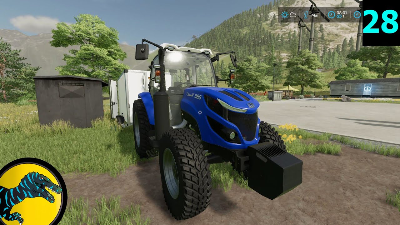Farming Simulator 22 : Izeki TJV 985 - YouTube