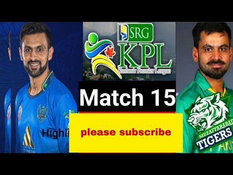 KPL 15 match highlight - YouTube