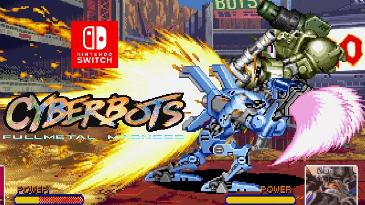 Cyberbots: Full Metal Madness playthrough (Nintendo Switch, 1CC) - YouTube