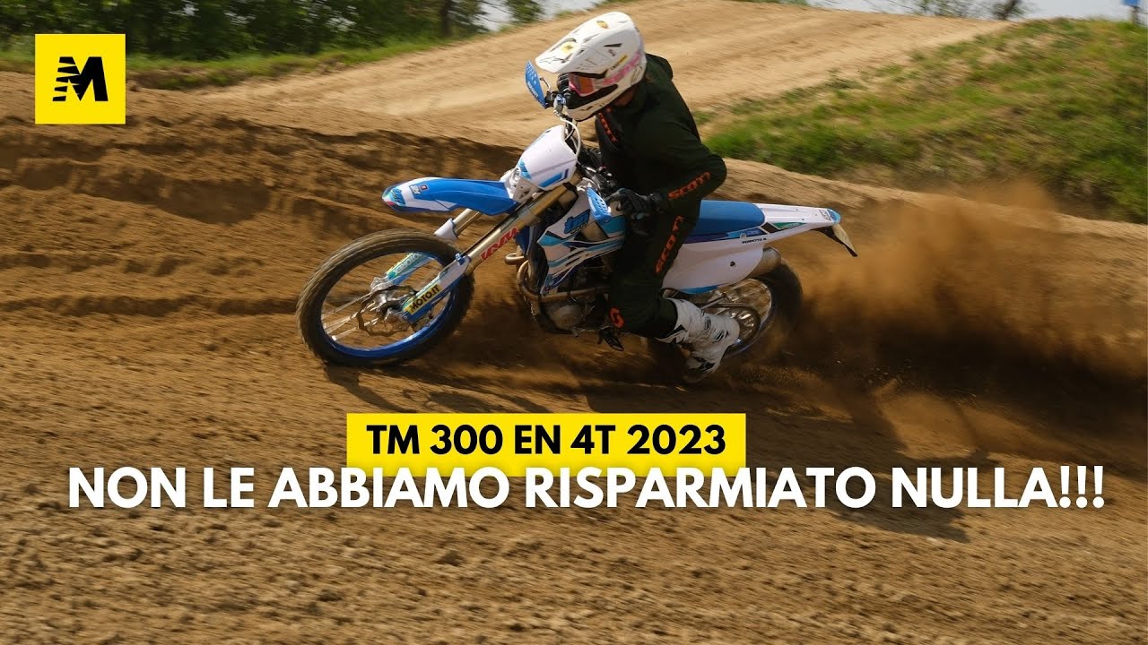 TM 300 EN 2023 TEST: enduro e motocross per mettere alla prova la moto ...