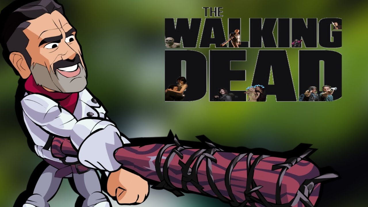 Going CRAZY With Negan The EPIC Crossover In Brawlhalla - YouTube