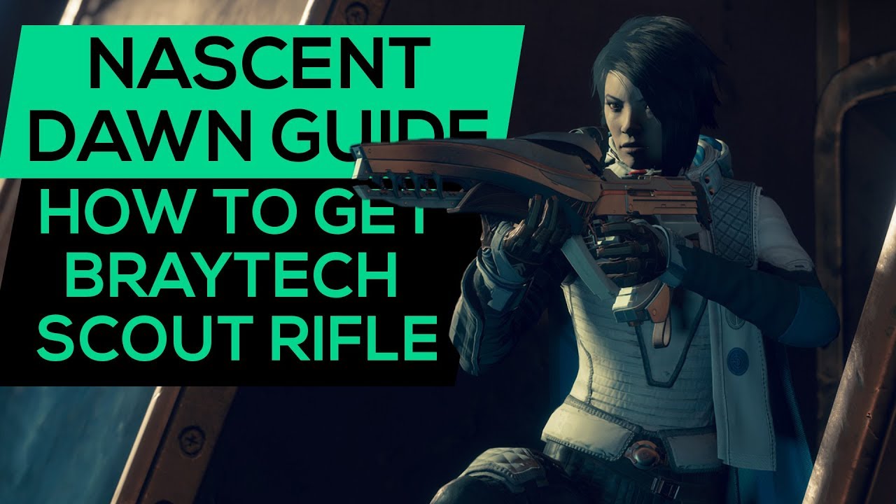 Destiny 2 - Nascent Dawn Exotic Quest - How to get the BrayTech RWP MK ...