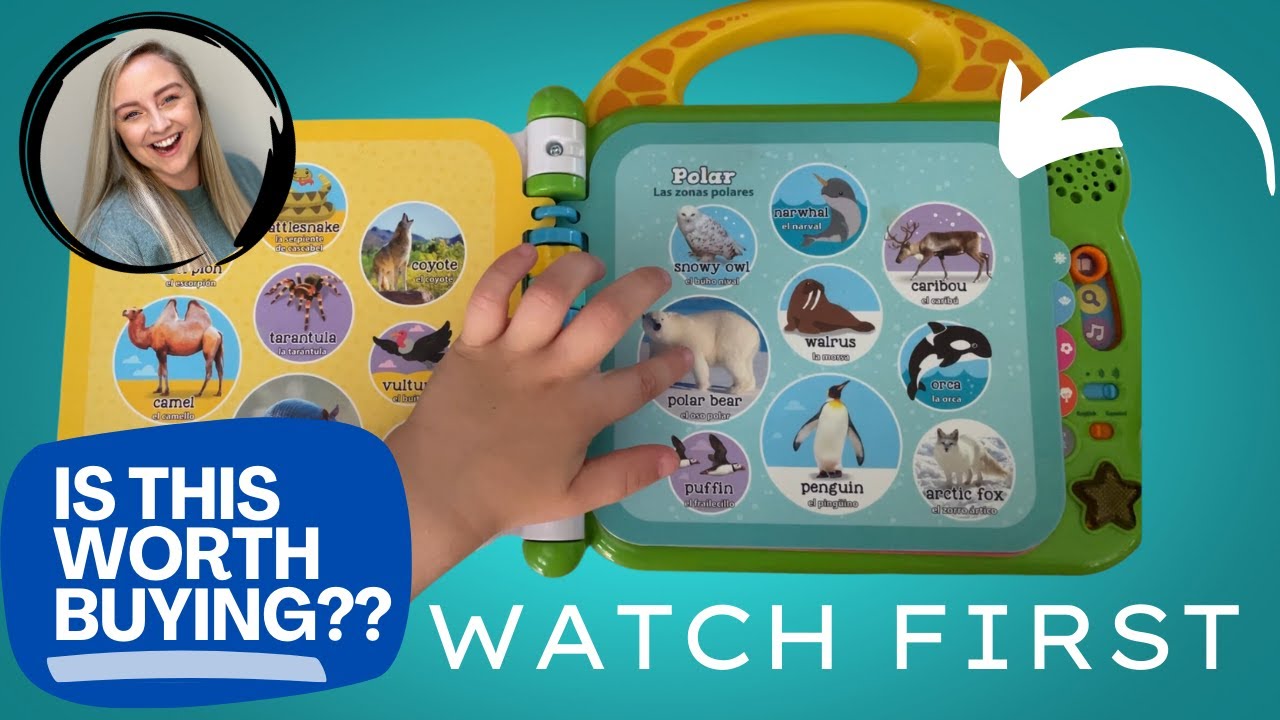 LeapFrog 100 Animals Interactive Book - Product Review from a Mom ...