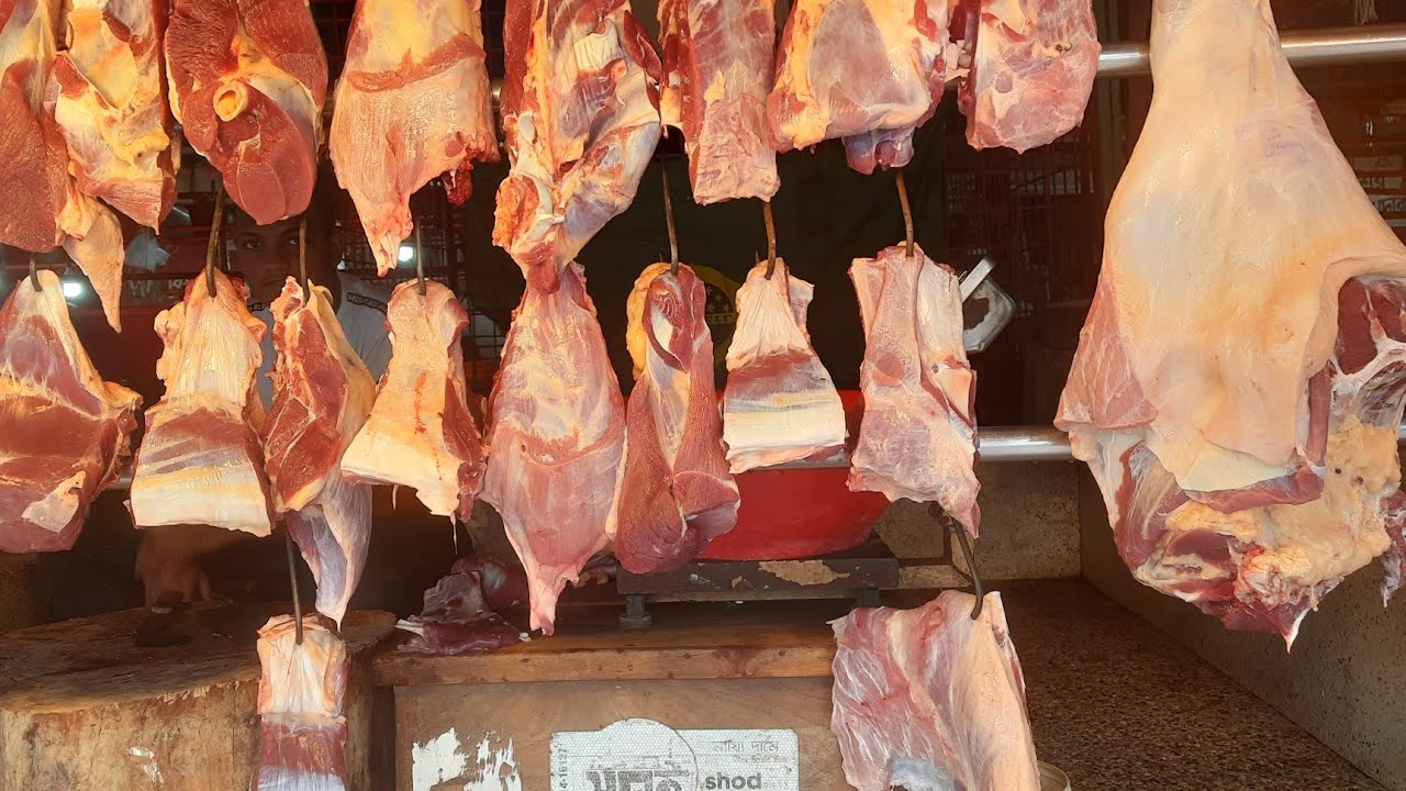 Amazing Fastest Giant Red Ox Beef Smooth Cutting Technique By Expert ...