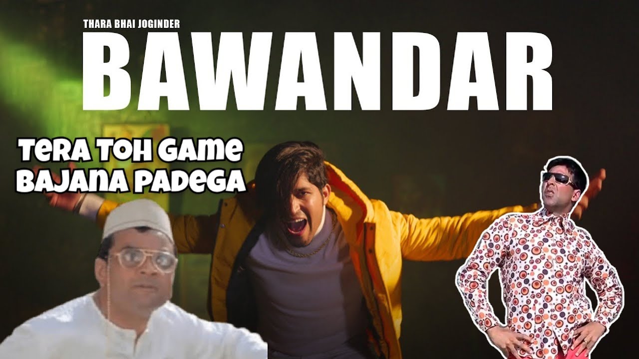 Roasting Bawandar -Diss Track in Meme Style | Thara Bhai Joginder ...