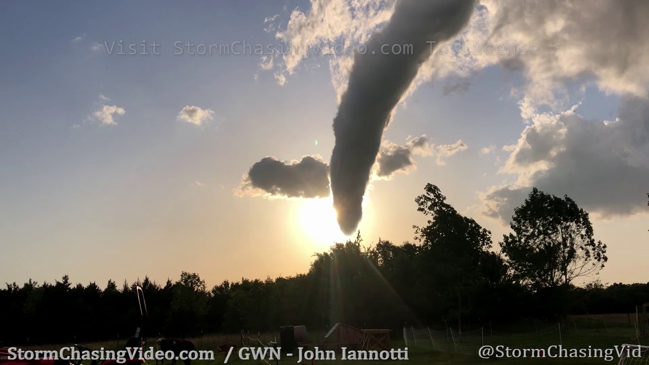 Amazing Honey Grove, TX Tornado Sunset - 4/24/2020 - YouTube