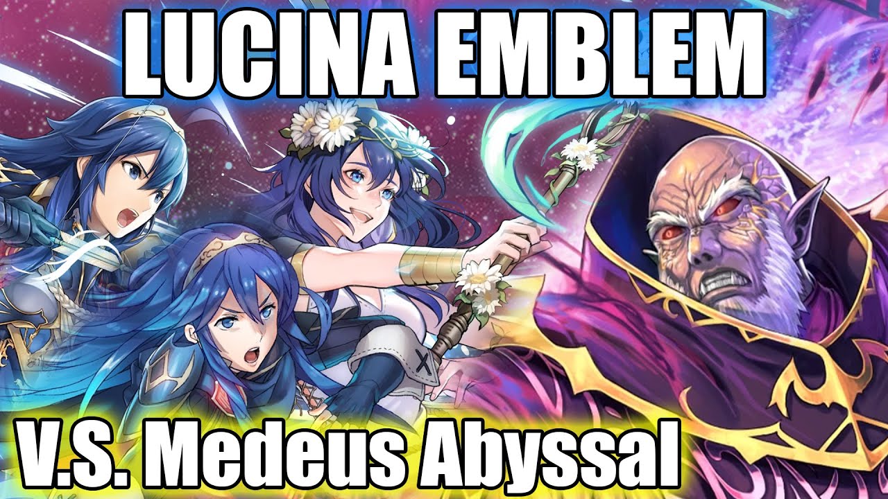 LUCINA EMBLEM vs. Medeus Mythic Hero Battle Abyssal! | Fire Emblem ...
