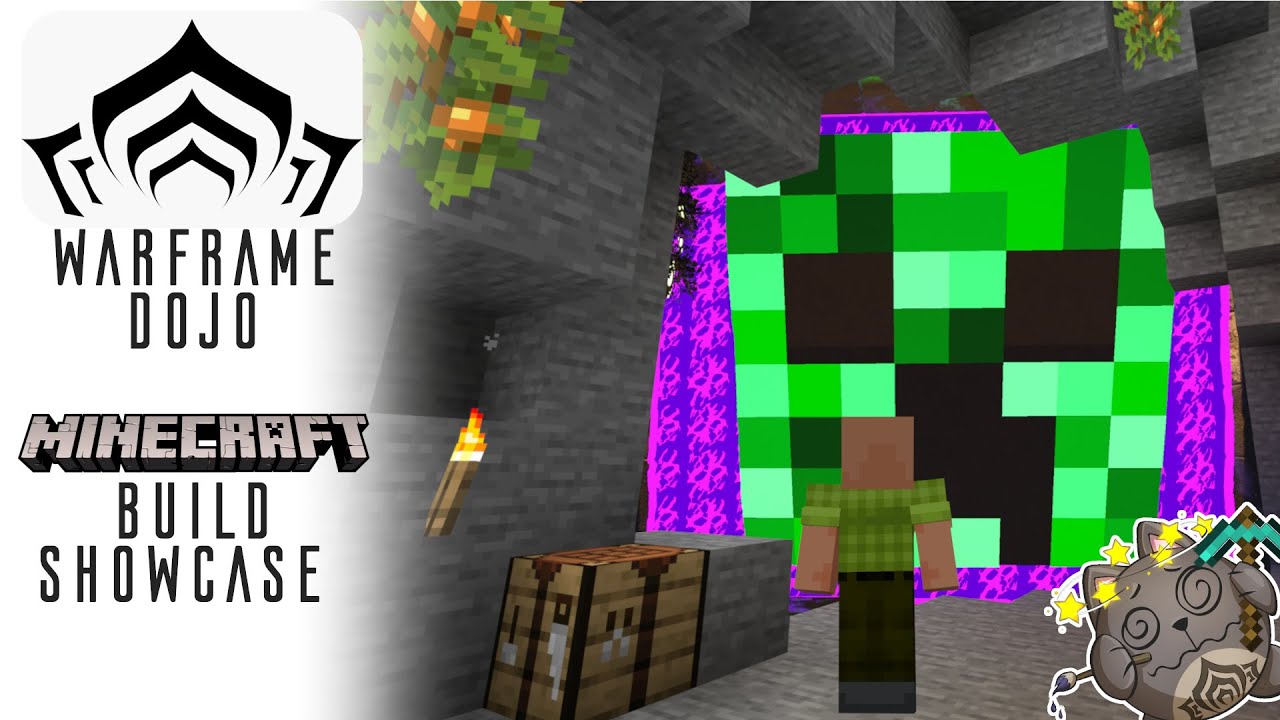 Warframe Dojo Build Based on Minecraft/ Minecraft Shadowart - YouTube