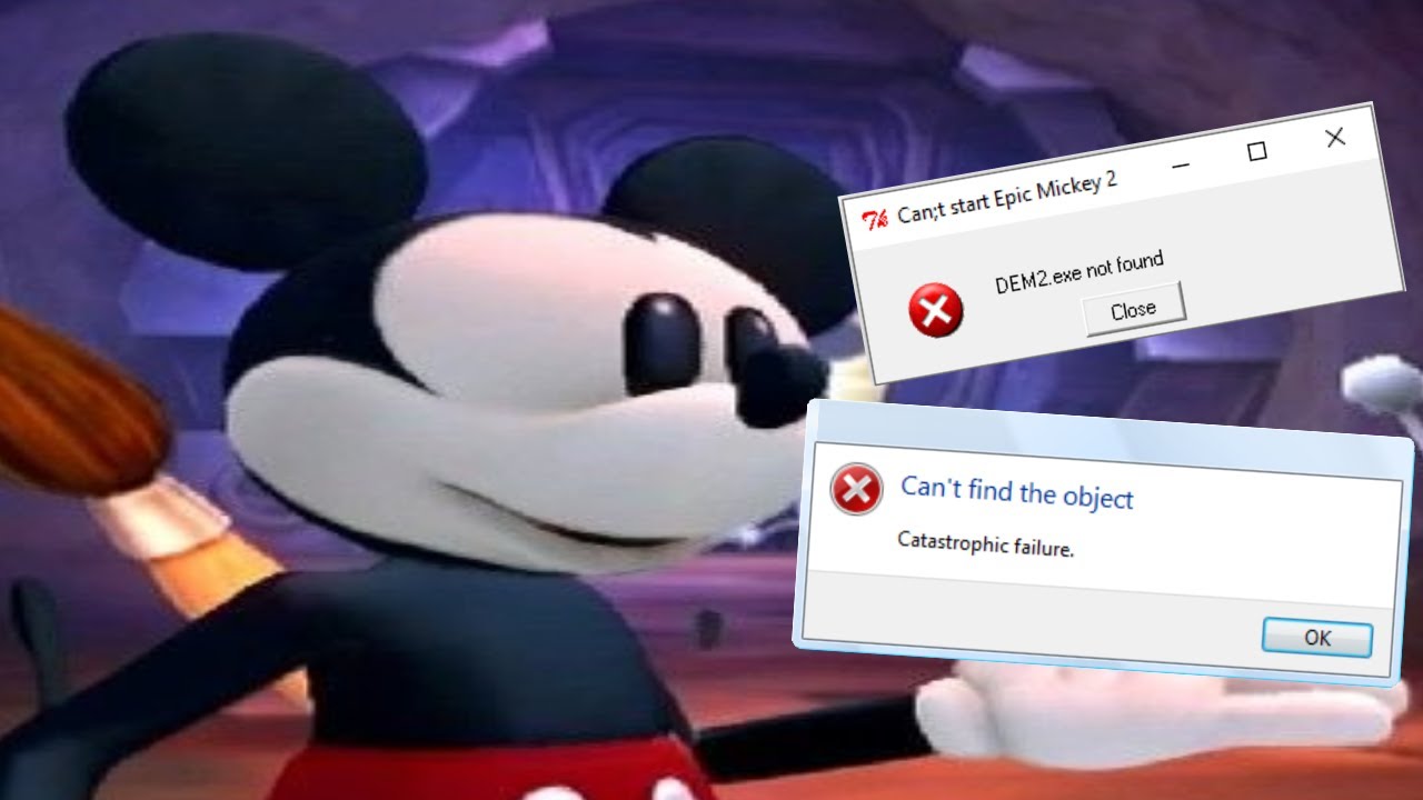 Epic Mickey 2 - How many crashes to play a cutscene? - YouTube