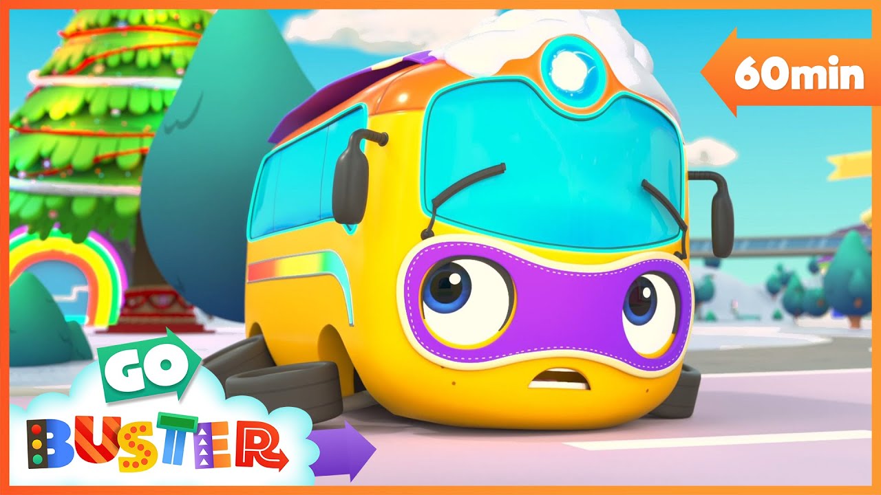 Busters Snowball Fight | Go Buster - Bus Cartoons & Kids Stories - YouTube