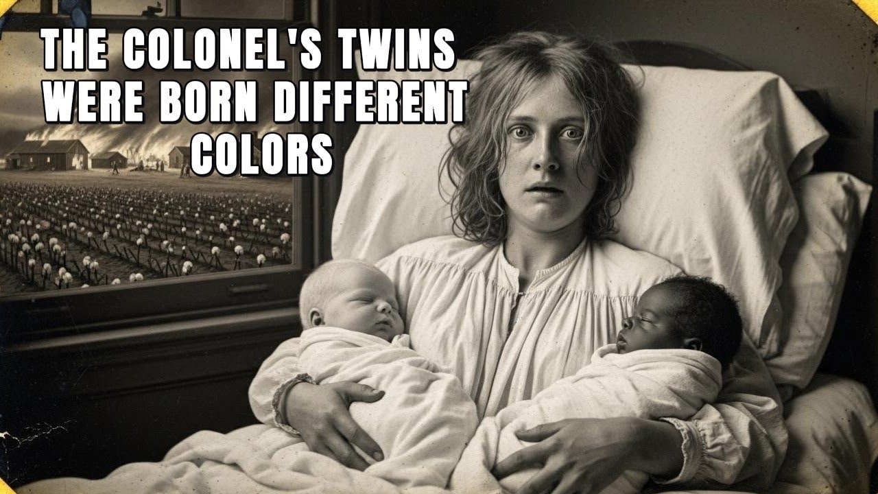The Colonel’s Twin Sons Were Born Different Colors - His Wife Confessed ...